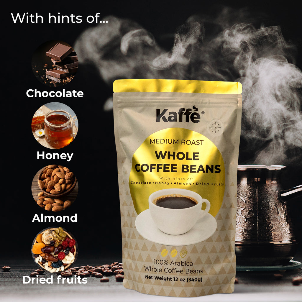 100% Arabica Premium Colombian Coffee Beans (Medium Roast) – Kaffe Products