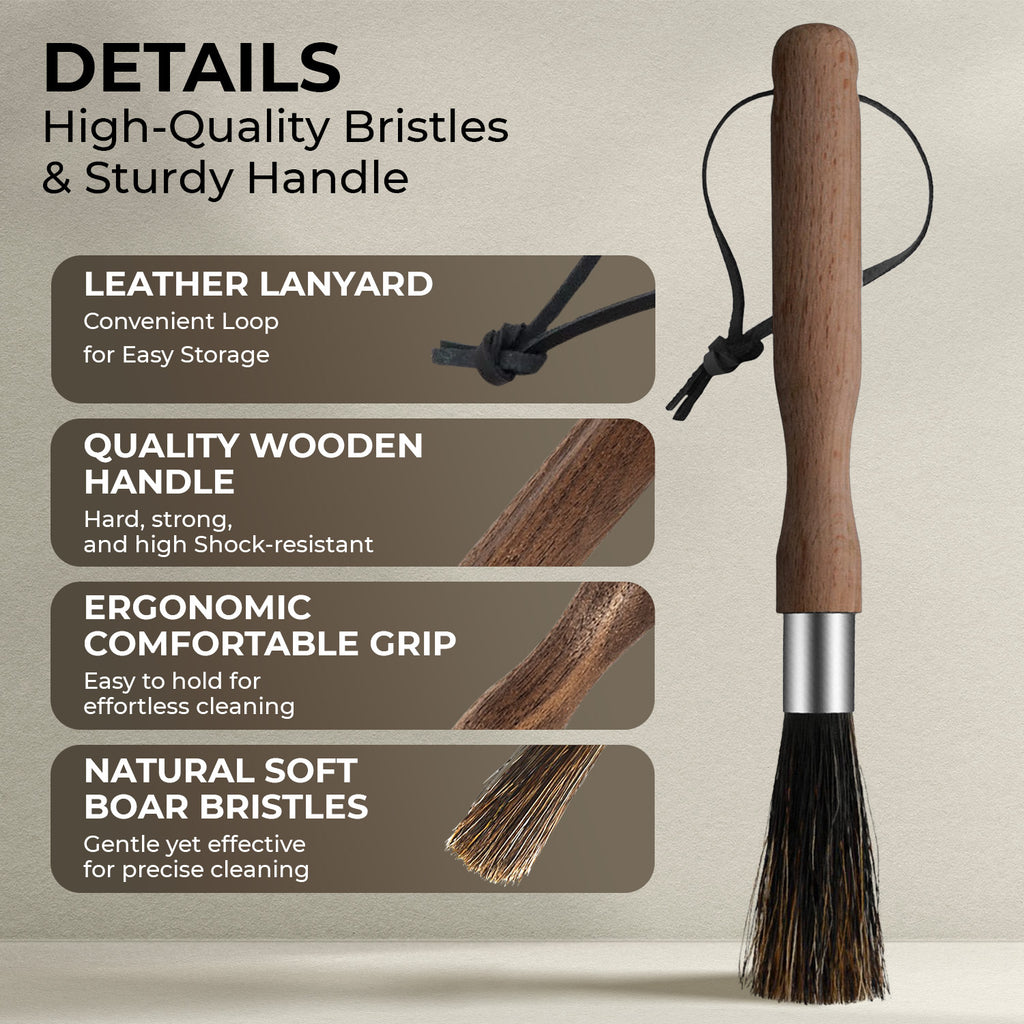 Coffee Cleaning Brush (8"), KFCB02 – Kaffe Products