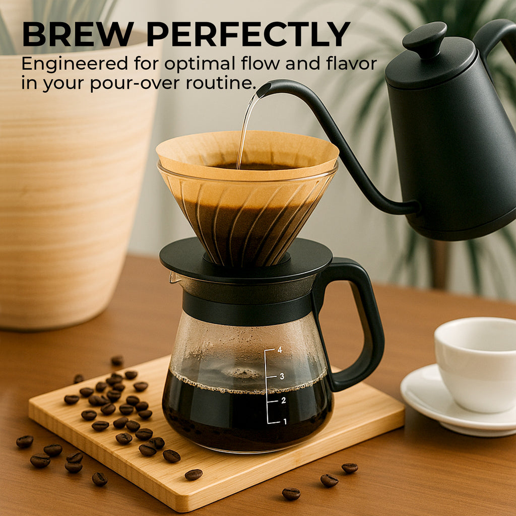 Organic Premium Coffee Filters #2, KFCF02B – Kaffe Products