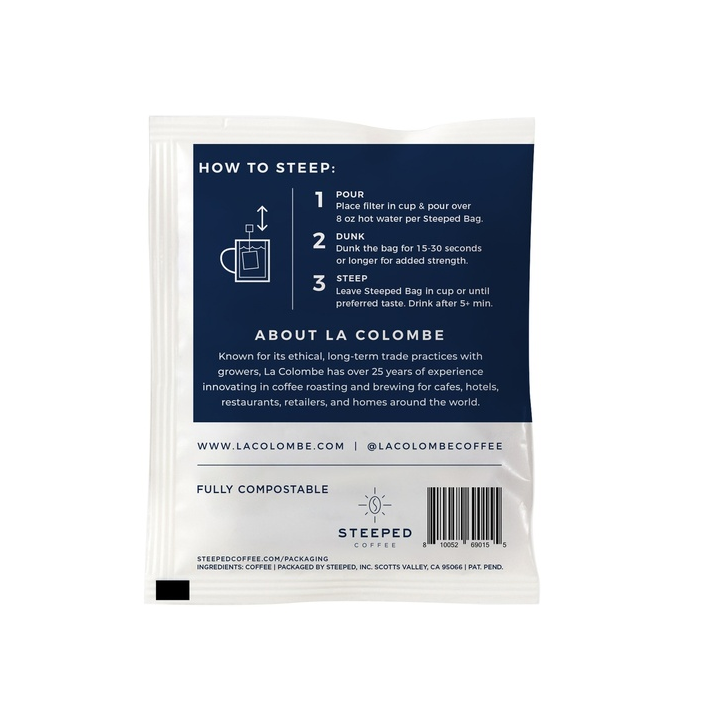 Corsica - La Colombe Dark Roast Coffee Steeped Bag – Kaffe Products