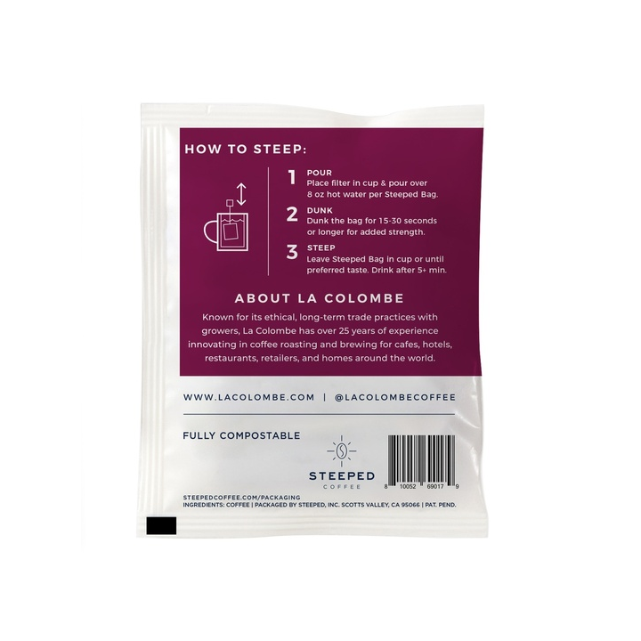 Monaco - La Colombe Medium Roast Coffee Steeped Bag – Kaffe Products